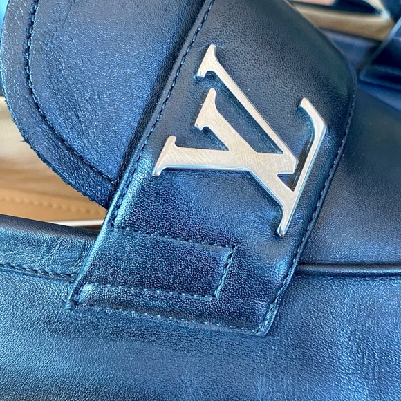 Louis Vuitton | Shoes | Louis Vuitton Lv Men Saint Germain Loafer Black ...